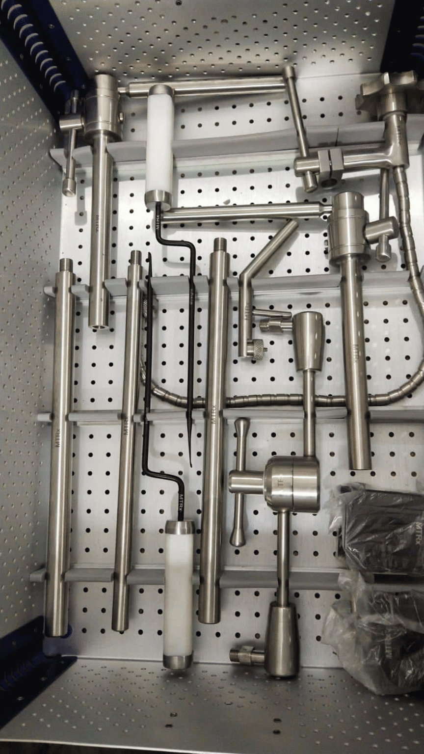 METRx MIS Tubular Retractor Instrument System with Fiber Optic & Light ...